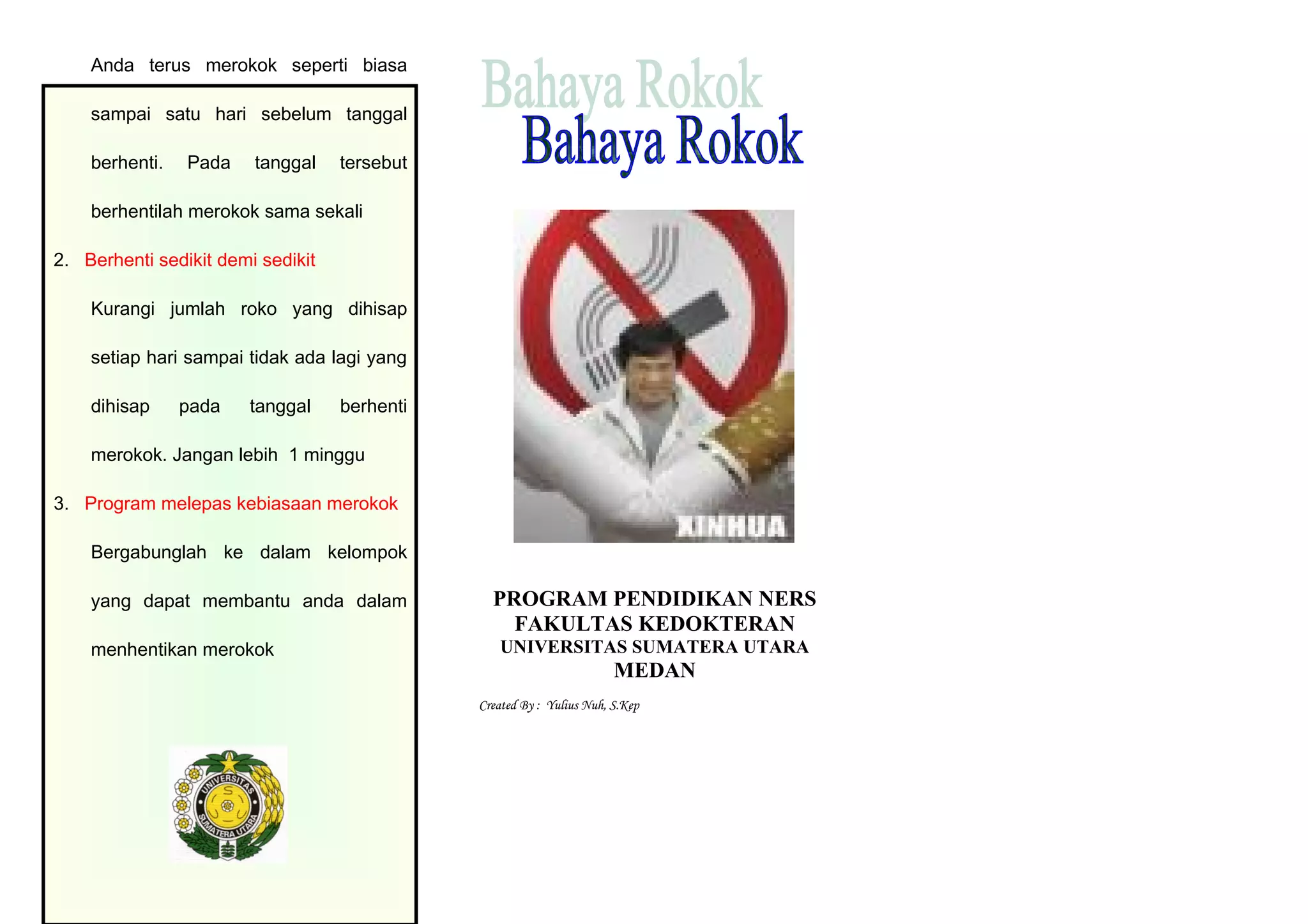 Bahaya merokok | DOC