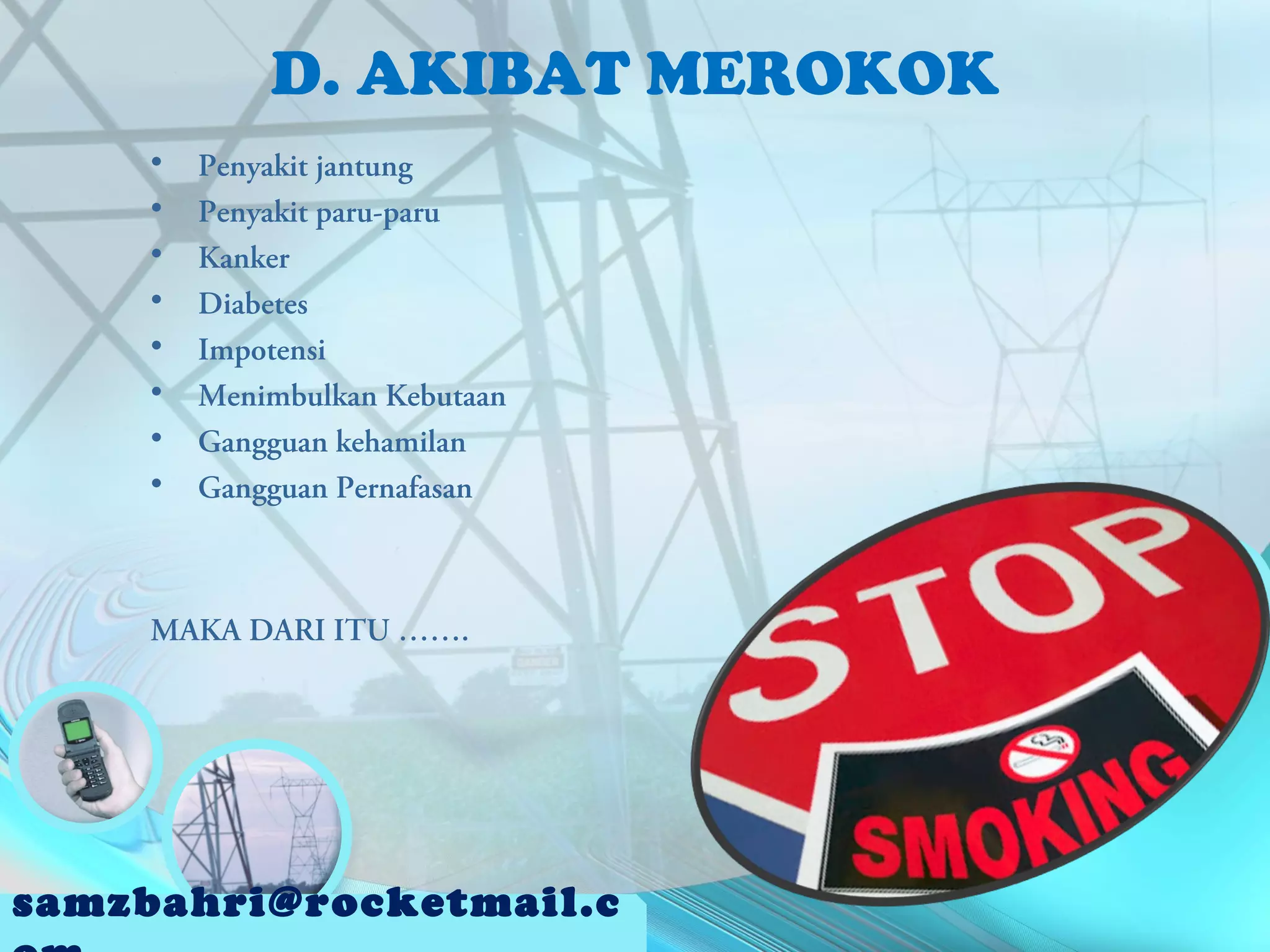 Bahaya merokok | PPT