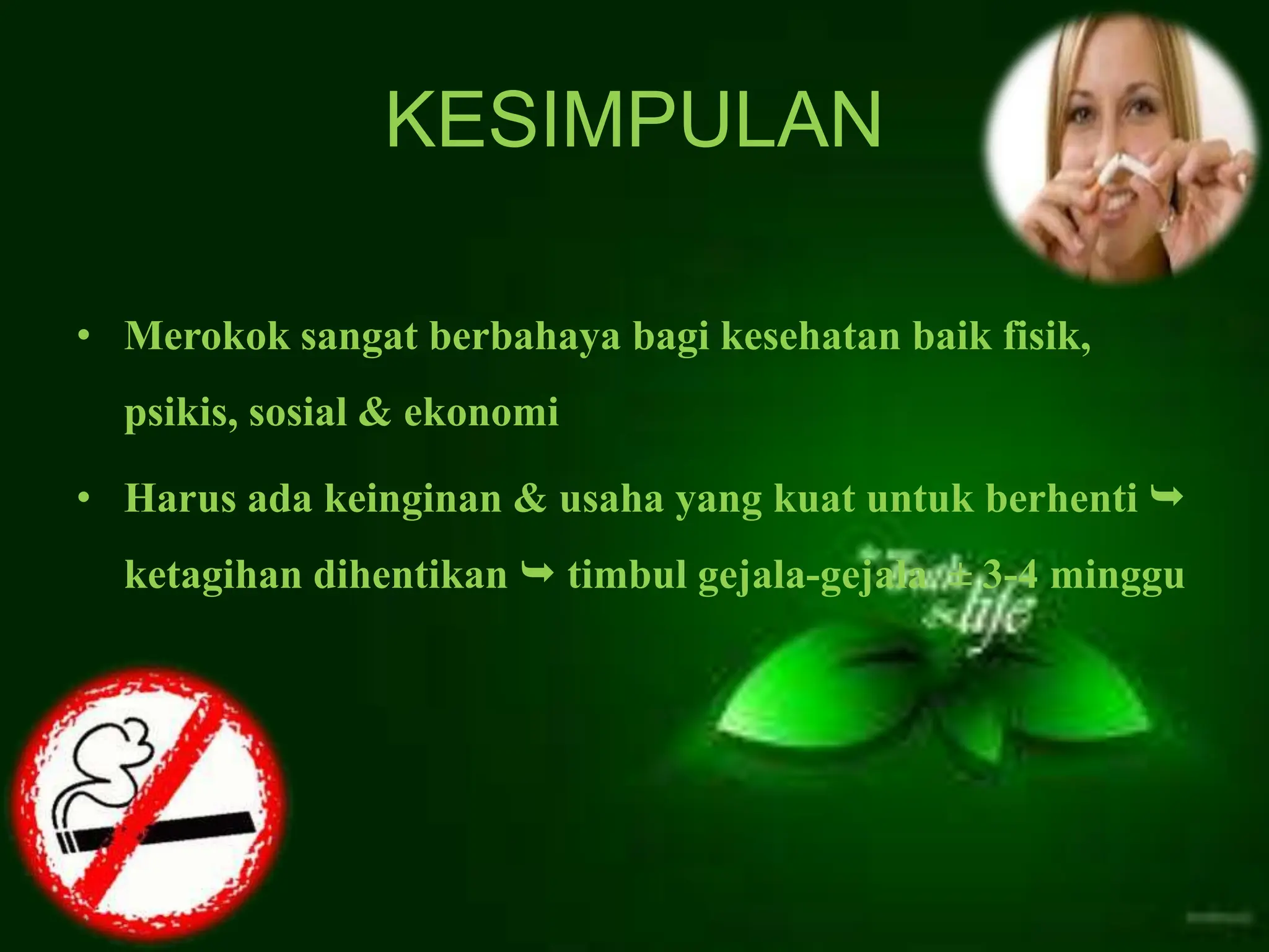 Bahaya Merokok Bagi Masyarakat Dan Remaja Pptx