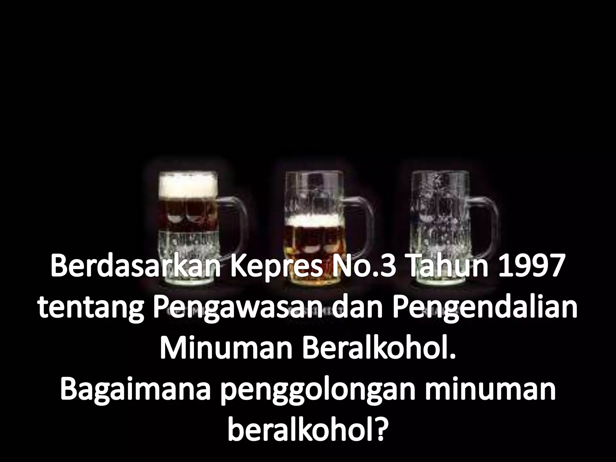 Bahaya minuman keras (miras) | PPTX