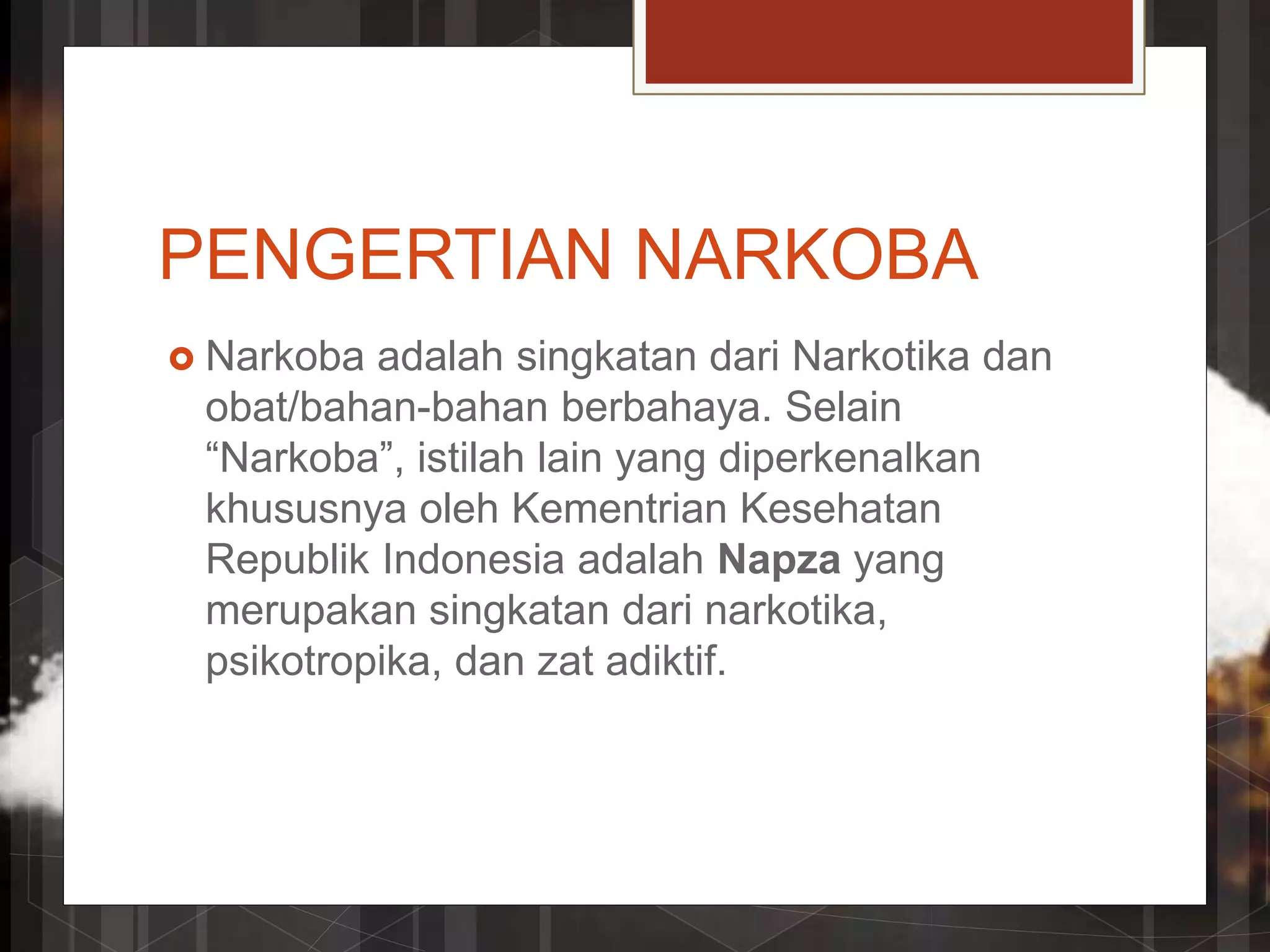 Bahaya narkoba | PPT