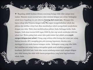Bahayanya bergadang | PPTX
