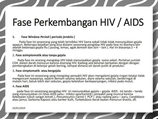 Bahaya, penularan, dan pencegahan penyakit hiv | PPTX