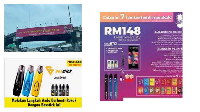 Kesan Vape dan Rokok Bahaya vape dan rokok.pptx