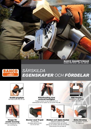 Bahco Snabbtvingar | PDF | Sports Equipment | Sports