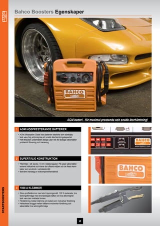 Bahco Startboosters | PDF