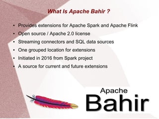 Apache Bahir | PDF