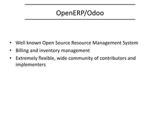 Bahmni - Open Source EHR System (By Ranjan Sakalley) | PPTX