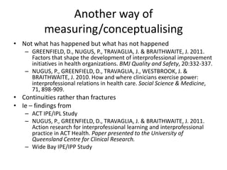 Bahnisch research rap 070812 | PPT