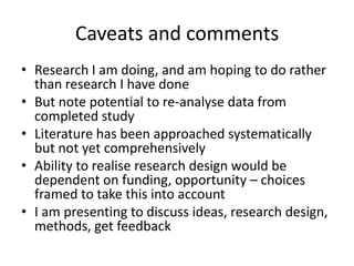 Bahnisch research rap 070812 | PPT