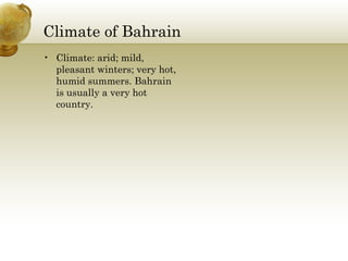 Bahrain | PPT