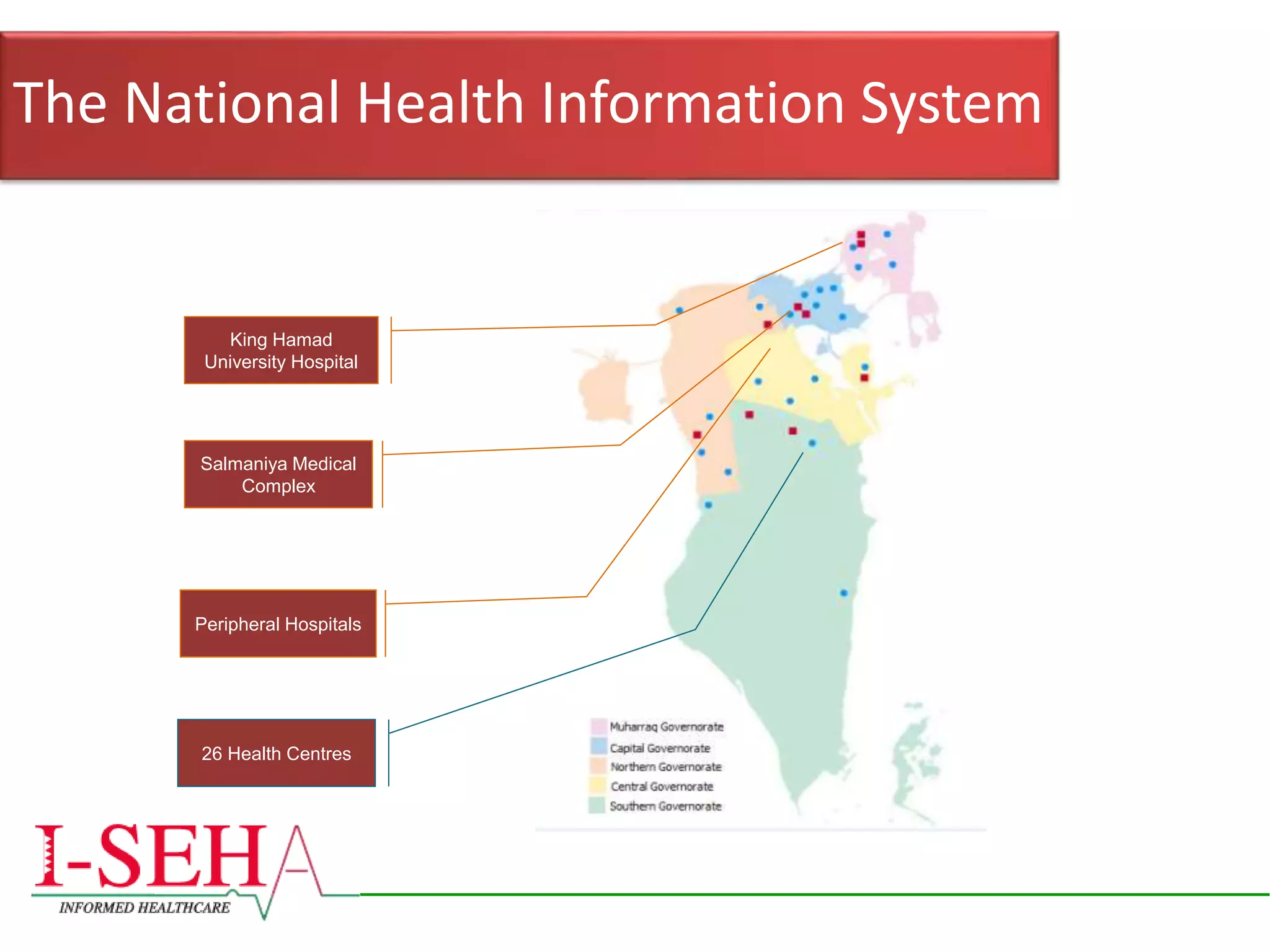 I-Seha, National Health Information System, Bahrain | PPTX