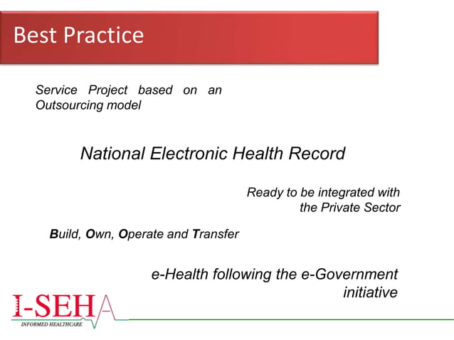I-Seha, National Health Information System, Bahrain | PPTX