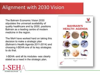 I-Seha, National Health Information System, Bahrain | PPTX