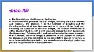 Constitution of Bahrain | PPT