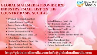 Bahrain business email database | PPTX