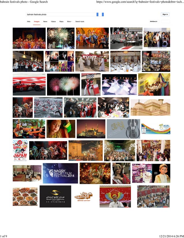 Bahrain festivals photos | PDF