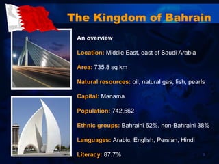 Bahrain presentation | PPT