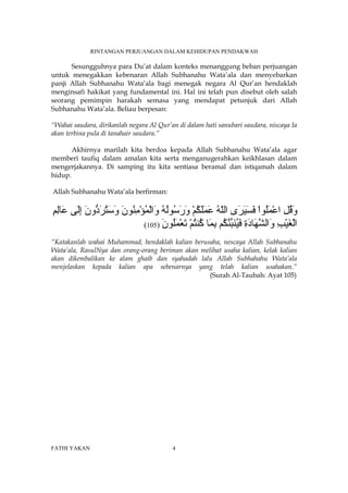 Bahtera penyelamat - Fathi Yakan | PDF