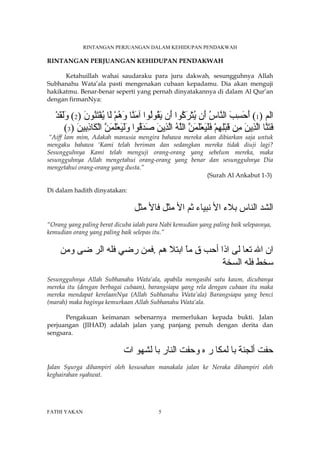 Bahtera penyelamat - Fathi Yakan | PDF