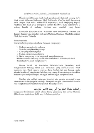 Bahtera penyelamat - Fathi Yakan | PDF