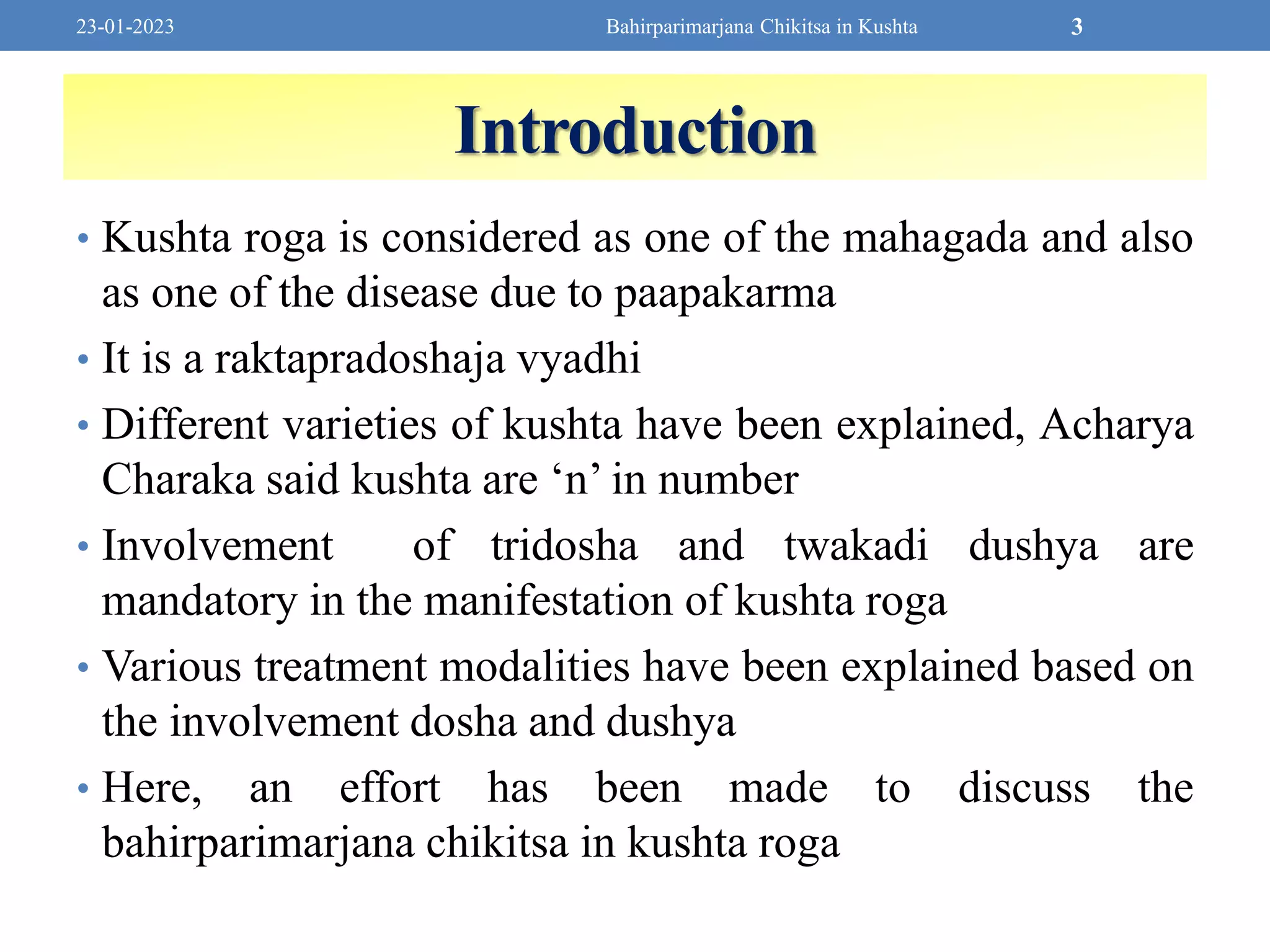BAHIR PARIMARJANA CHIKITSA IN AYURVEDA | PPTX