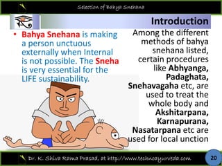 Bahyasnehana selection 21 10-2020 | PDF