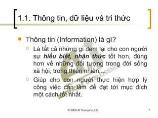 Bai 1 Gioi Thieu Cntt | PPT