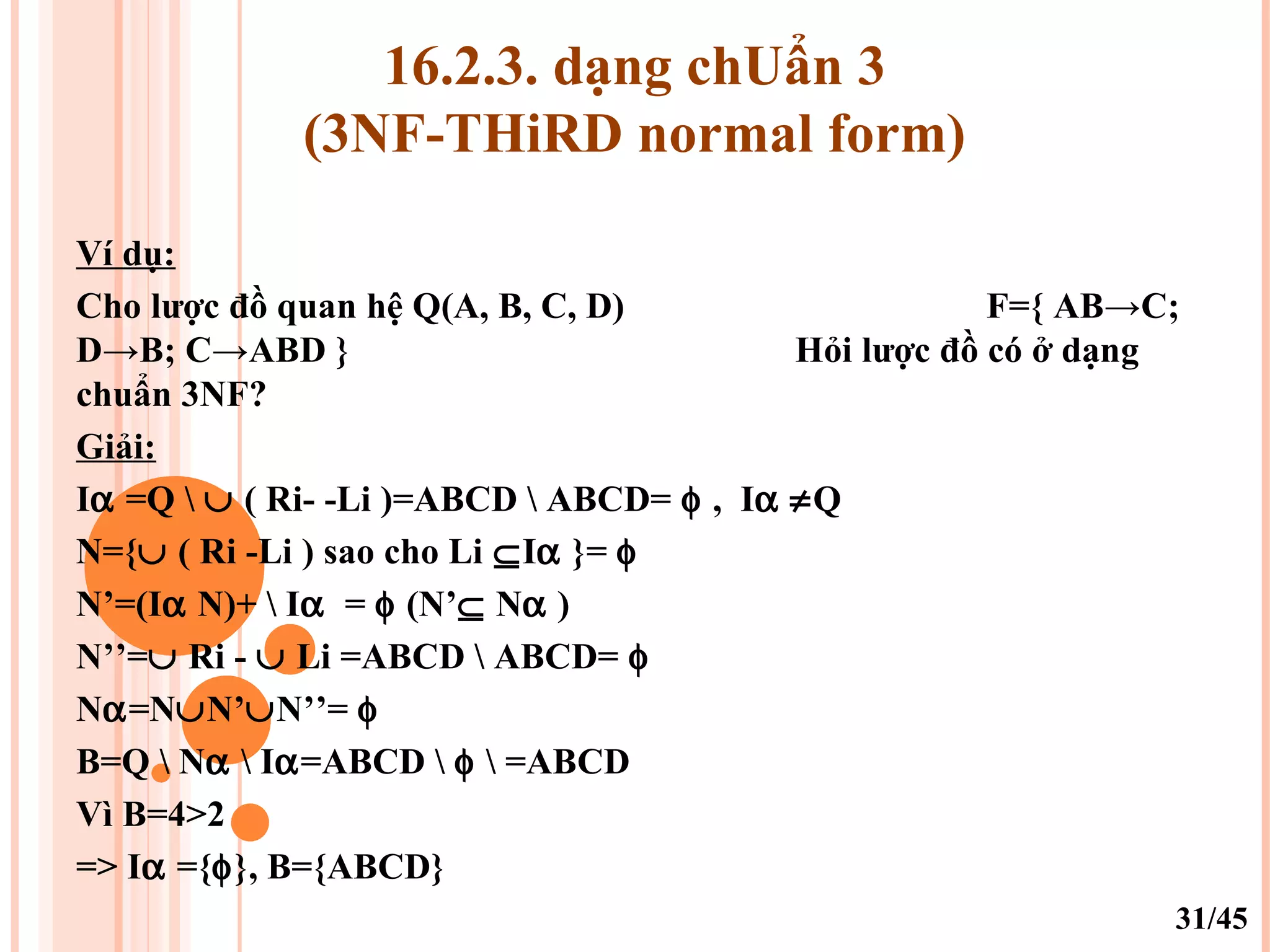 Chuẩn hóa lược đồ quan hệ | PDF