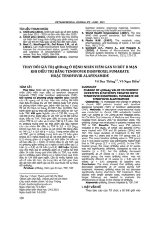 Bài báo CLMS Hanie Kid 2+ Tạp chí YHVN | PDF