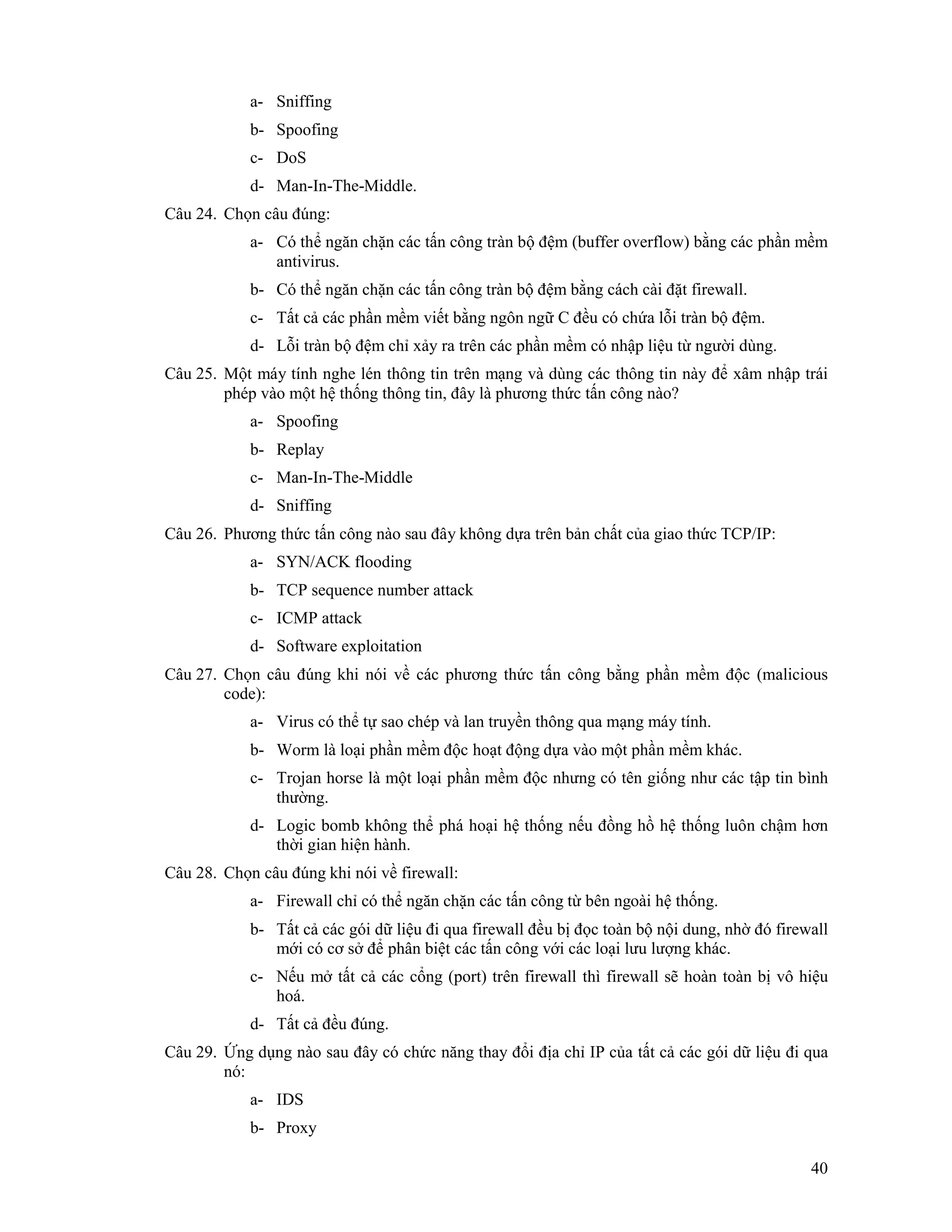 Bai giang-an-toan-va-bao-mat-he-thong-thong-tin-lxt | PDF