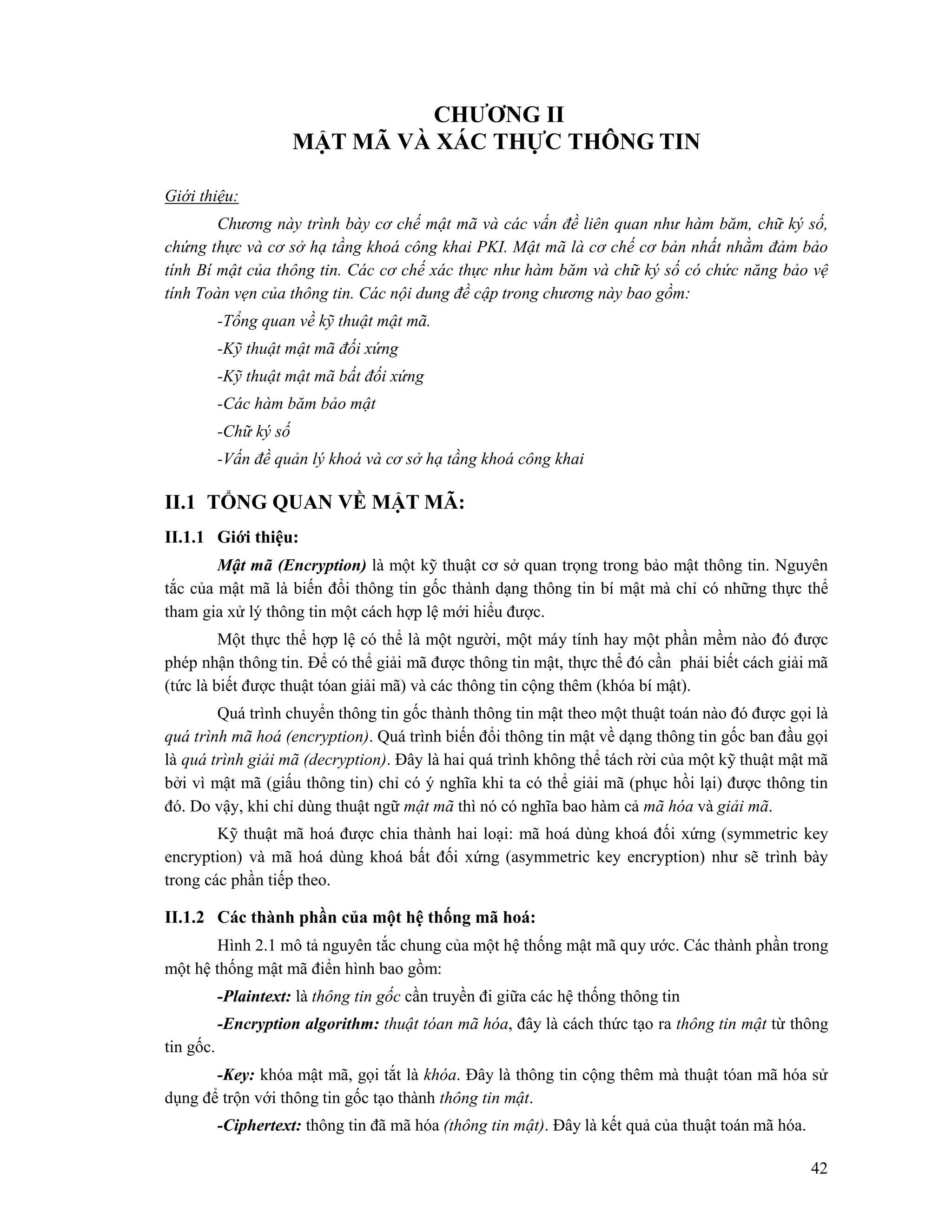 Bai giang-an-toan-va-bao-mat-he-thong-thong-tin-lxt | PDF