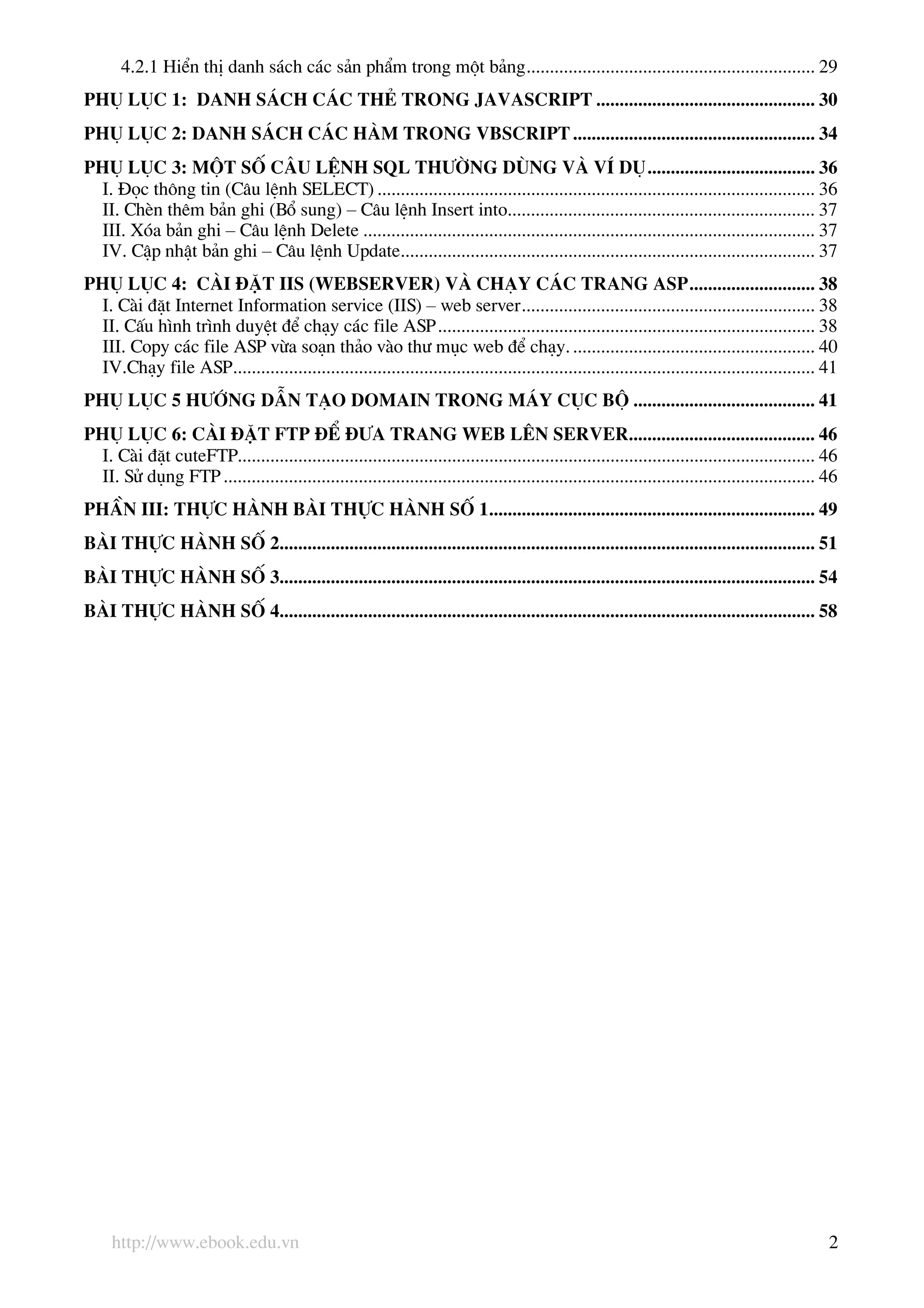 Bai giang-lap-trinh-web-bang-asp | PDF