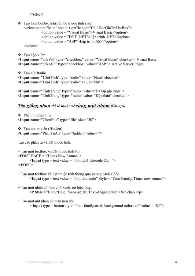 Bai giang-lap-trinh-web-bang-asp | PDF