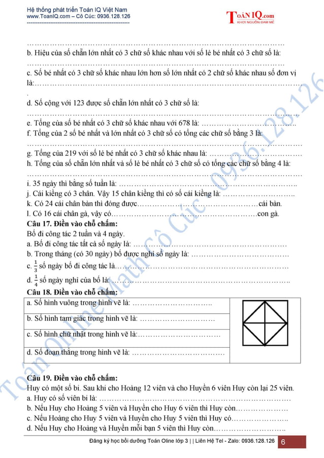 bai-kiem-tra-chat-luong-dau-nam-toan-lop-3 | PDF