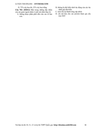 Bai tap chuyen de 6 | PDF