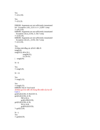 Bai tap-prolog-da-tap-hop-9889 | PDF