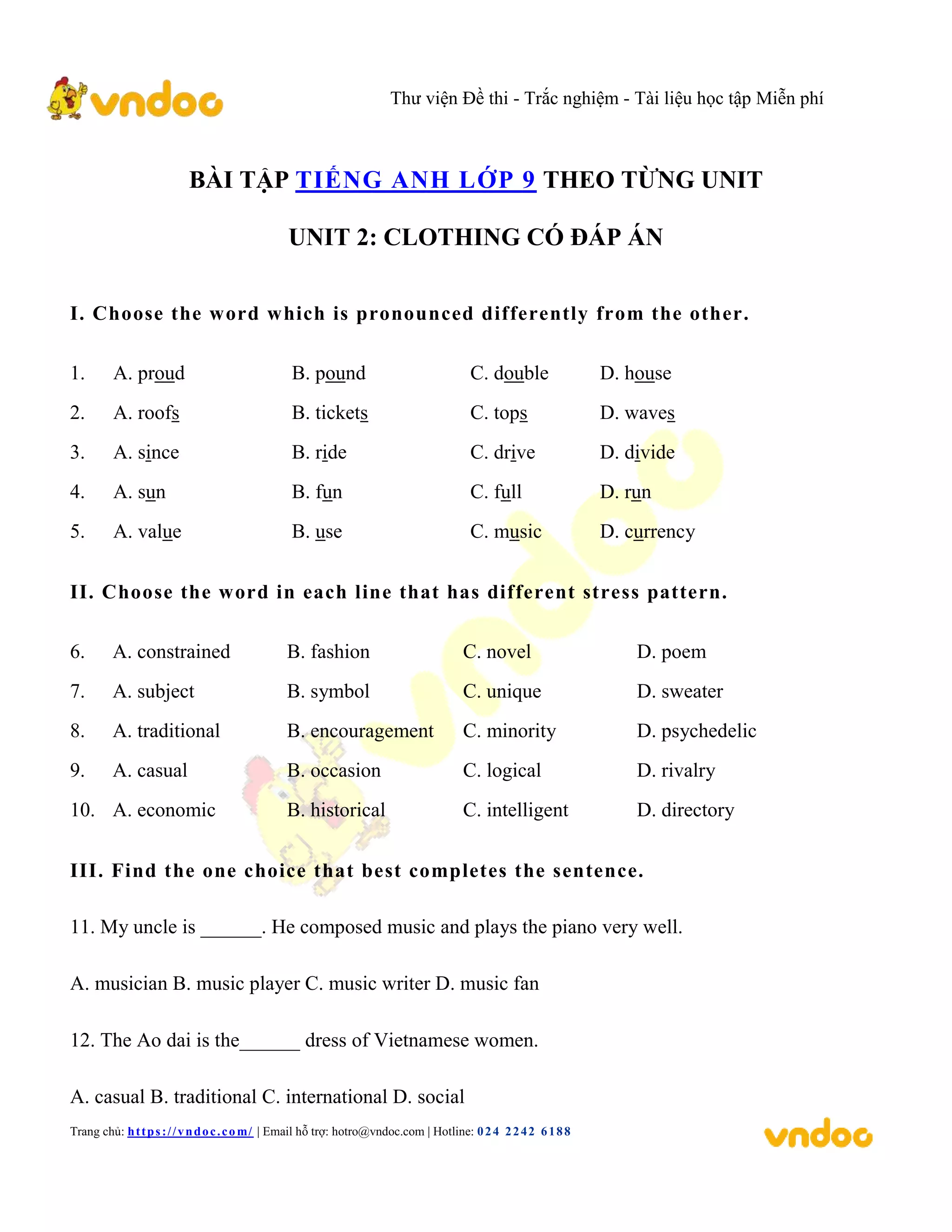 bai-tap-tieng-anh-lop-9-unit-2-clothing-so-2-co-dap-an.doc