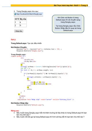 Bai thuc-hanh-asp-net1-2 | PDF