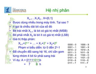 Kiến trúc máy tính và hợp ngữ bài 02 | PDF