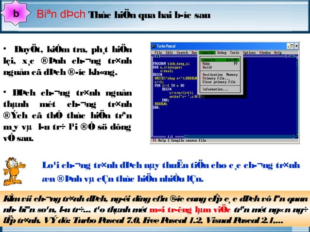 Bai1 khai niem lap trinh va ngon ngu lap trinh bac cao-tin11 | PPT