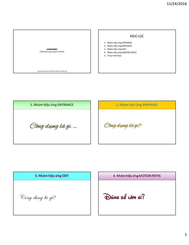 Bai10 animations | PDF