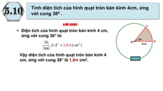 Bai 15 Do dai cung tron Dien tich hinh quat tron.pptx