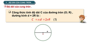 Bai 15 Do dai cung tron Dien tich hinh quat tron.pptx