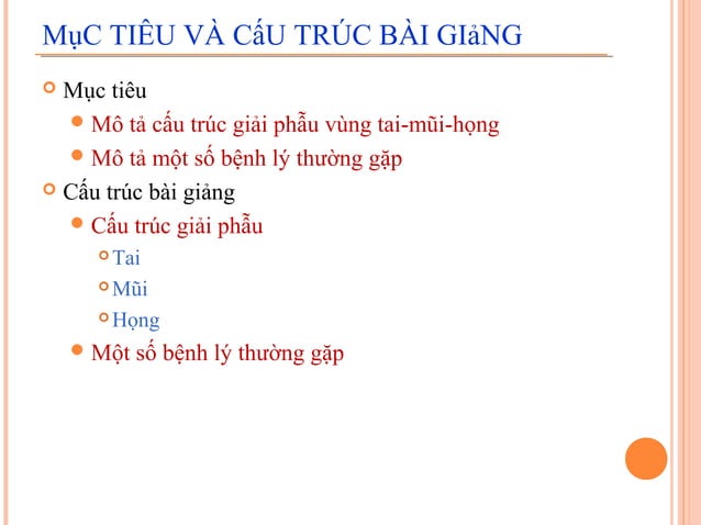 Tai mui hong | PPT