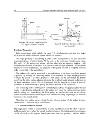 FINITE ELEMENT MODELING AND JACKET LAUCH ANALYSIS USING A BARGE | PDF