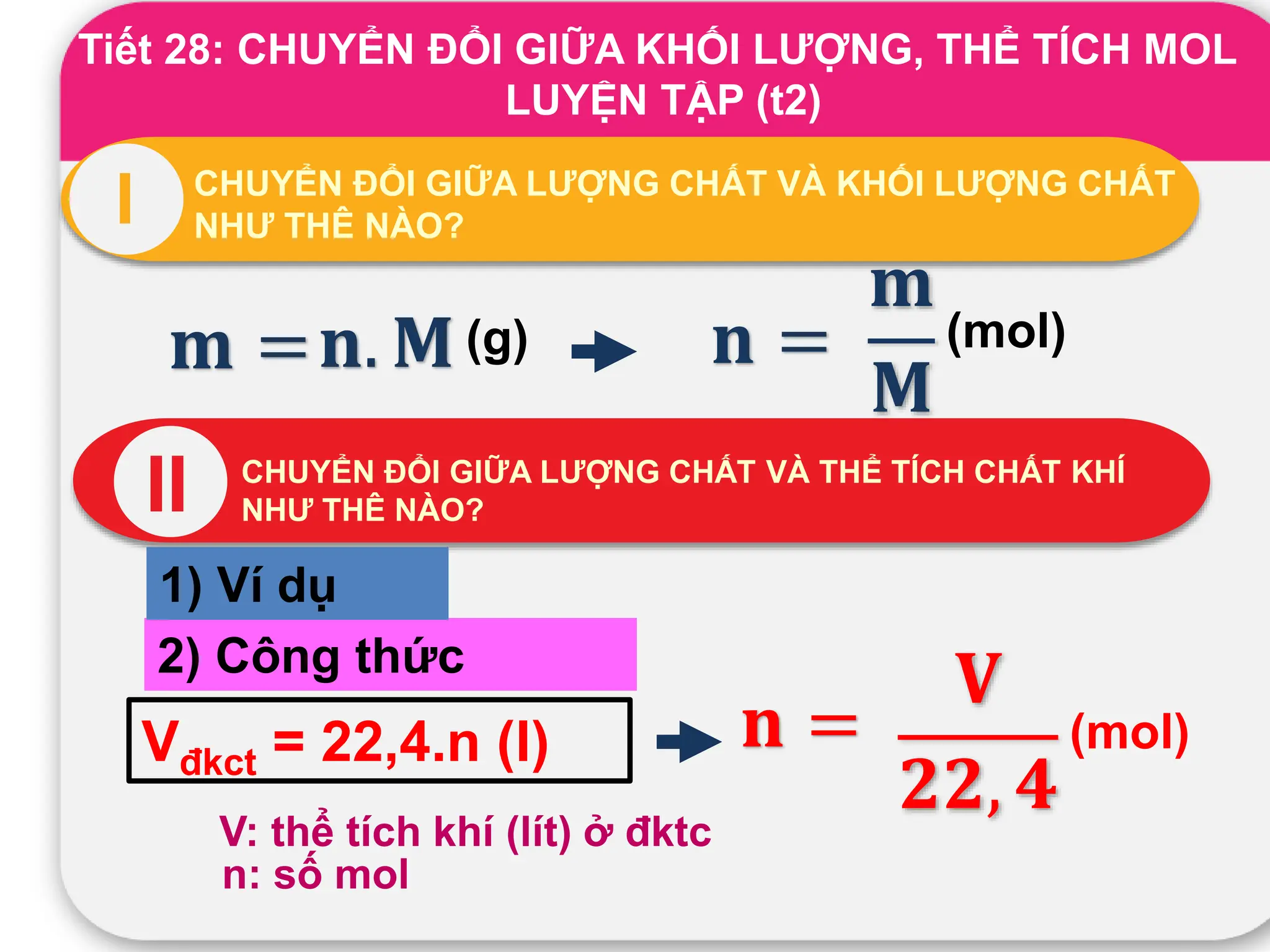Bai 19 Chuyen doi giua khoi luong the tich va luong chat.pptx | Free Download