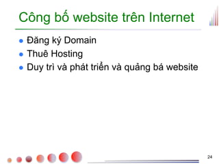 Bai1 tong quan PHP | PPT