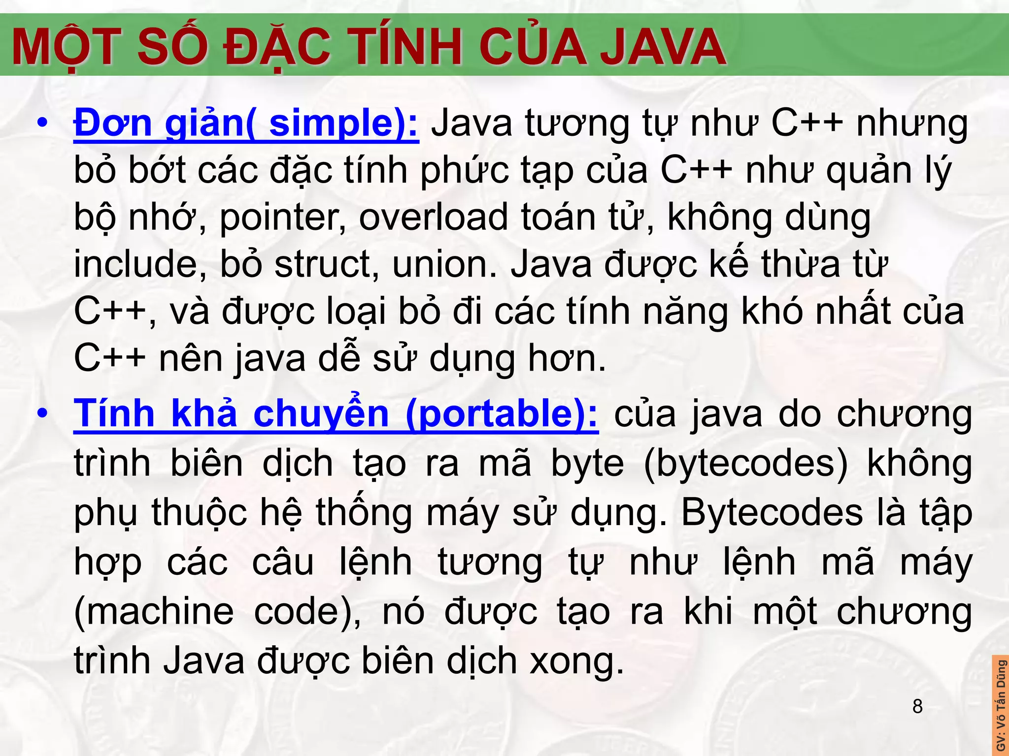 Bài giảng lập trình Java cơ bản - Java Programming | PPT