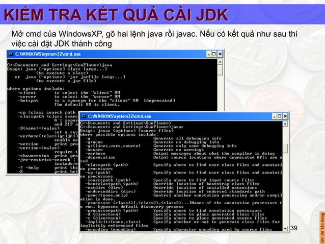 Bài giảng lập trình Java cơ bản - Java Programming | PPT